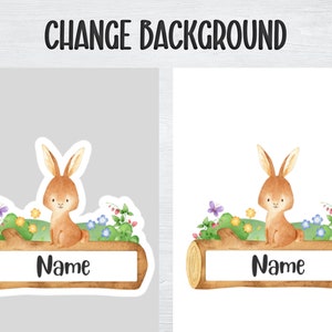 Editable Classroom Labels | Woodland Animals - Etsy
