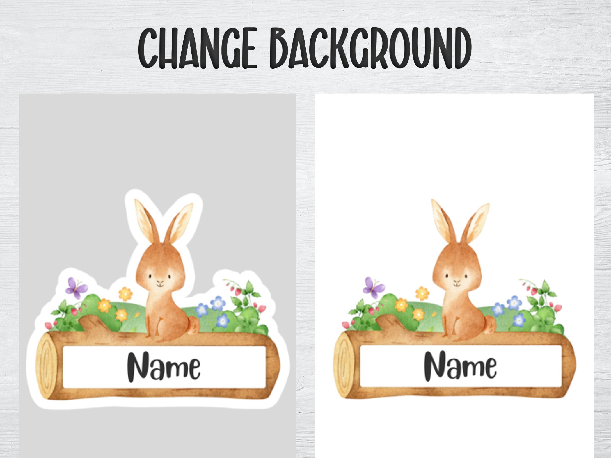 Editable Classroom Labels | Woodland Animals - Etsy