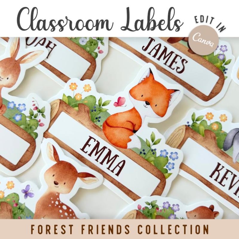 Sticker Signs Classroom - Etsy UK