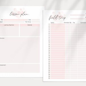 Early Childhood Teacher Planner (preschool, Kindergarten) - Etsy Australia