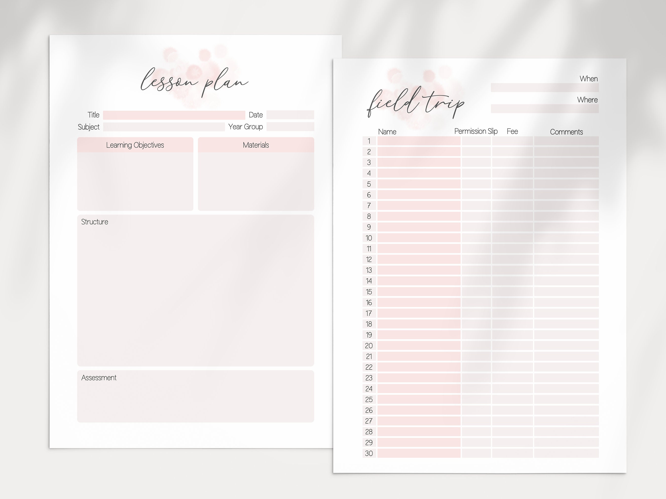 Early Childhood Teacher Planner preschool, Kindergarten - Etsy Australia