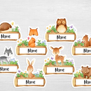24 Editable Animal Classroom Labels - Etsy