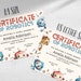 Editable Certificate of Robotics | Robots and Bolts - Etsy