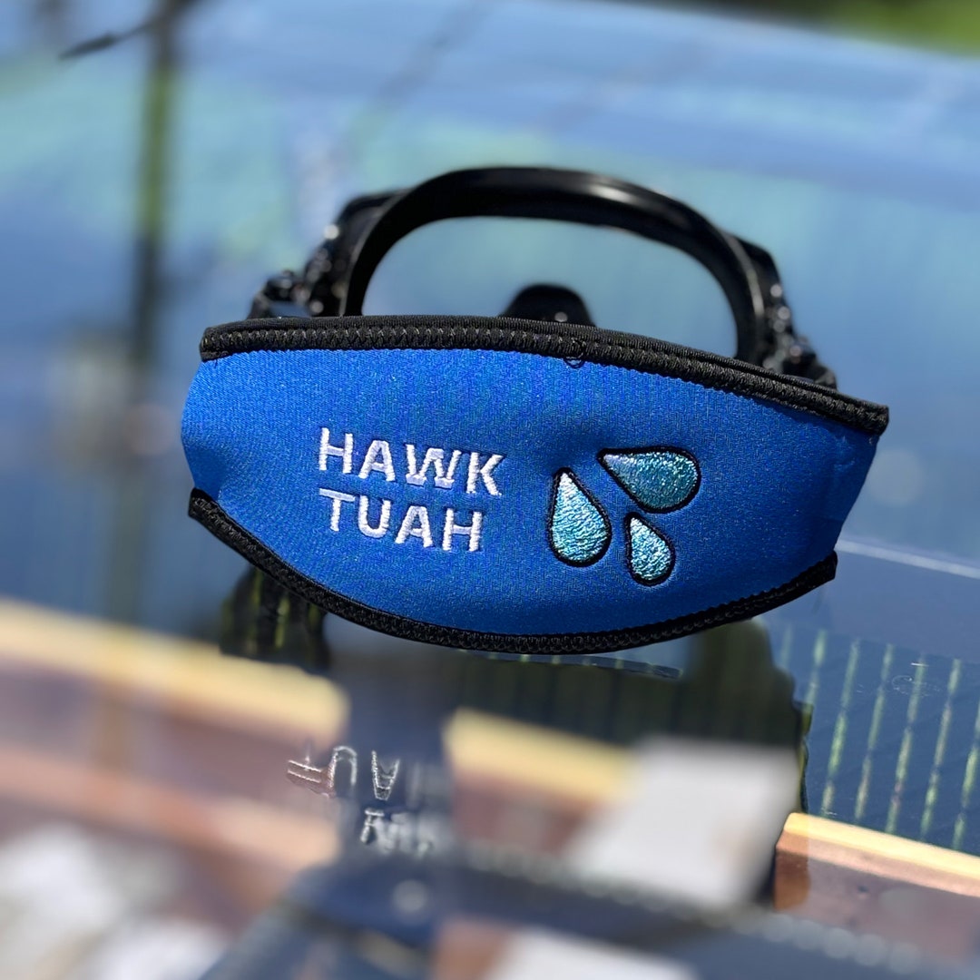 Hawk Tuah SCUBA Mask Strap Cover Spit on That Thang Hailey Welch Mask ...