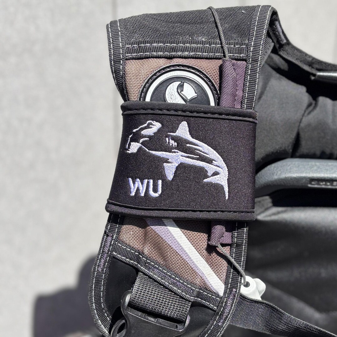 Personalized Buoyancy Control Device Name Tag With a Hammerhead Shark ...