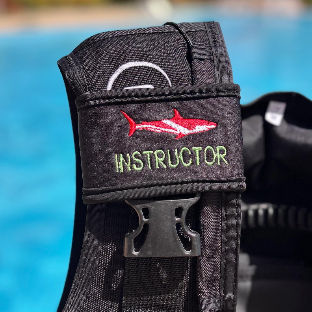 Custom Scuba Dive Tag - Personalized Name Patch for Divers, Embroidered ...