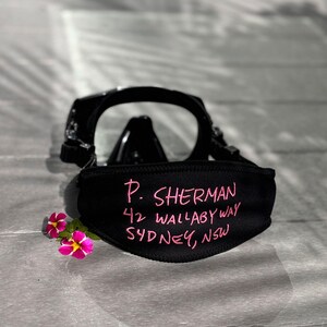 Personalized & Customisable - Scuba Diver Gift - SCUBA Mask Strap Cover ...