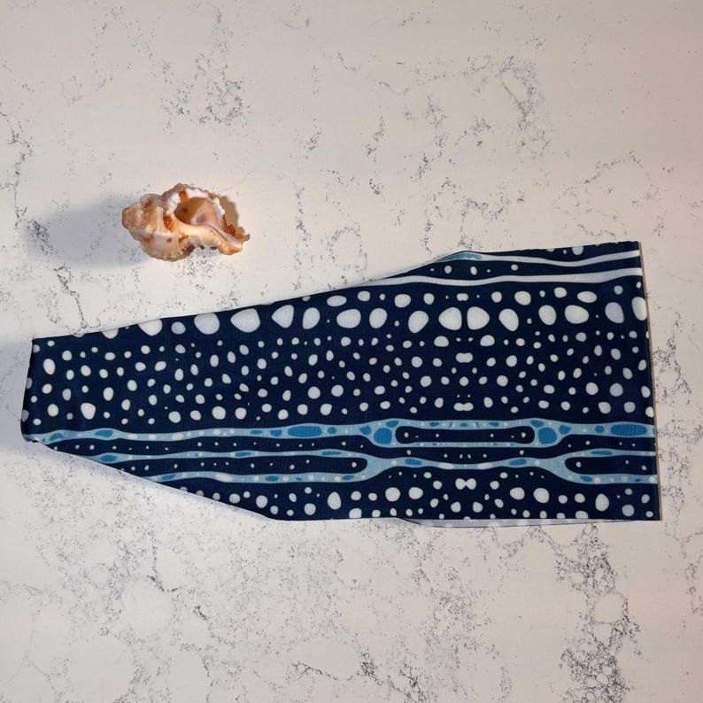 Women Diving Headband With Sun Protection Featuring a Whale Shark ...