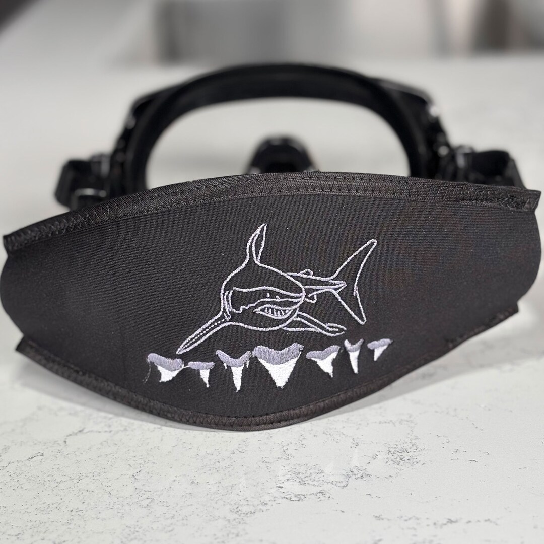 Personalised & Customisable - Scuba Diver Gift - Shark With Teeth ...