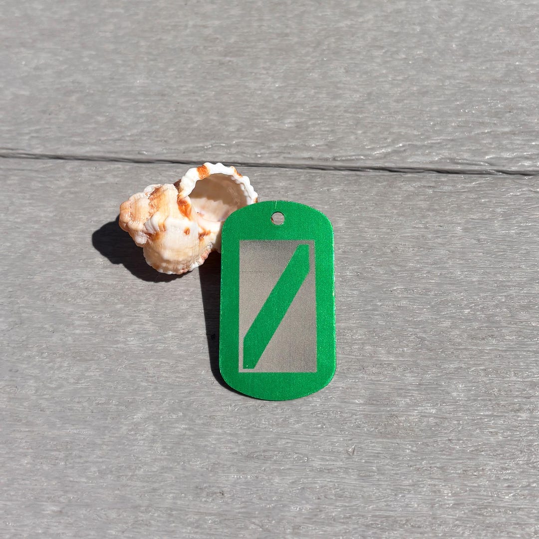 Laser Engraved Scuba Tag | Double-sided BCD ID Tag | Dive Flag Design ...