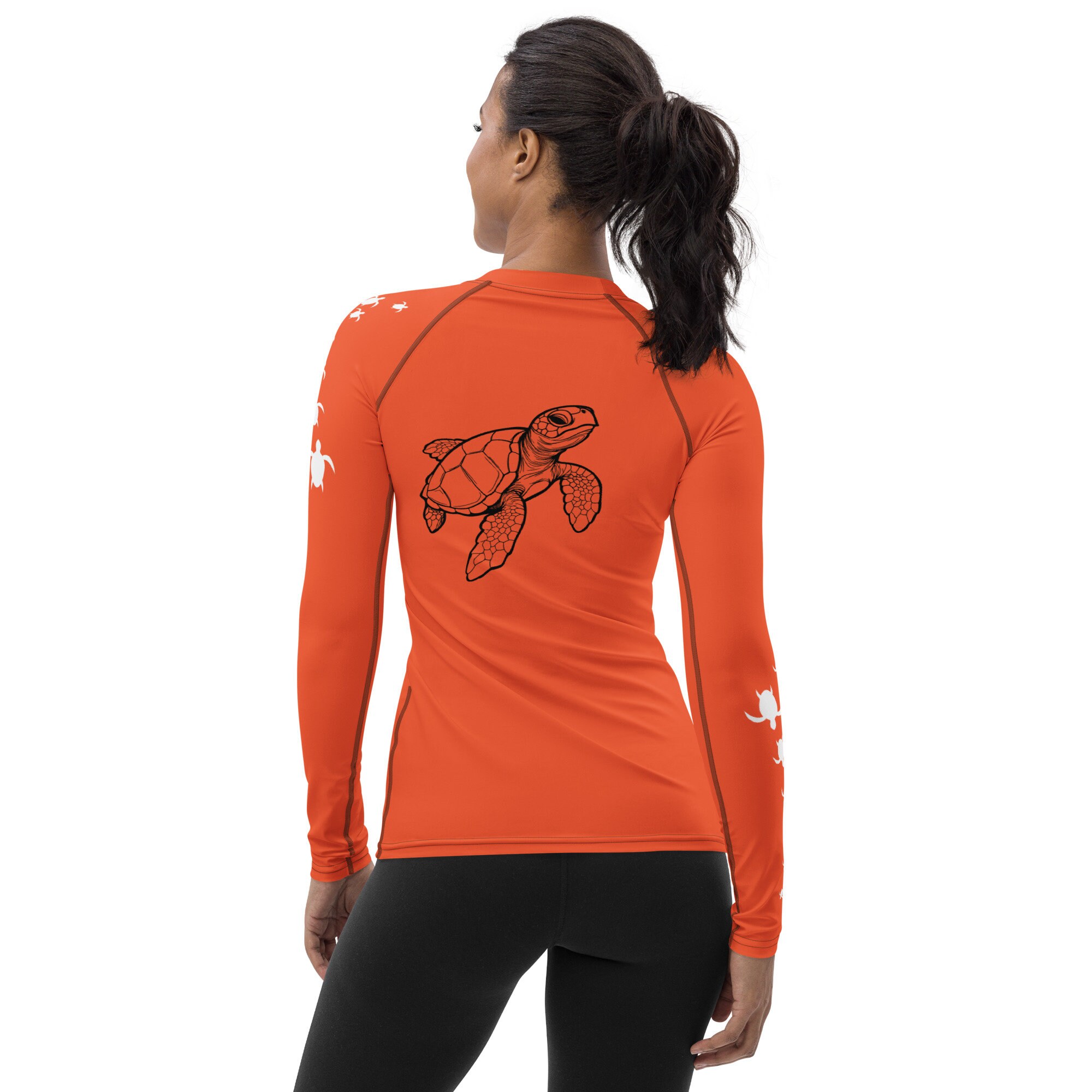 Turtle Women's Rash Guard - Etsy