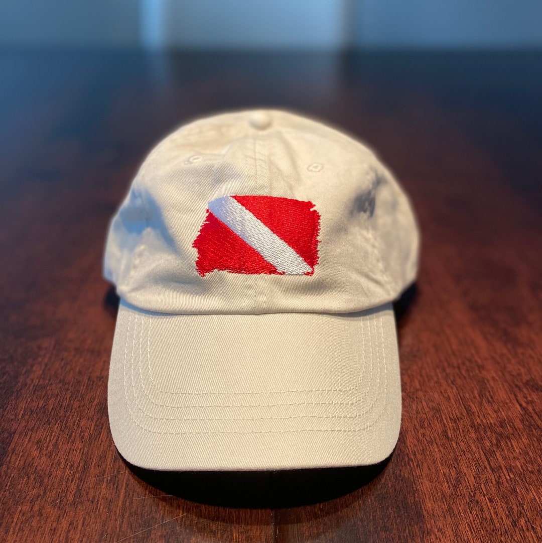 Dive Flag SCUBA Cap - Etsy