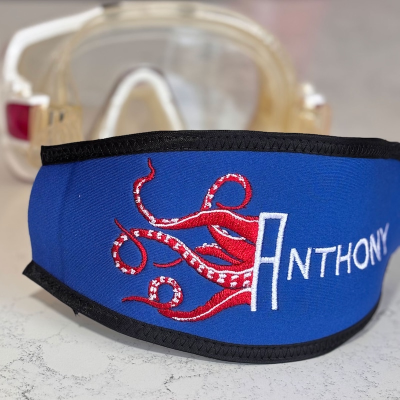 Custom Scuba Mask Strap - Etsy