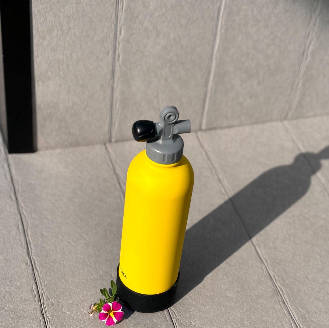 SCUBA Tank Water Bottle - Etsy