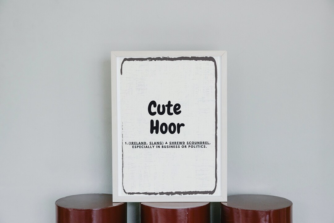 Cute Hoor Definition Print, Wall Prints, Digital Download, Art Print ...