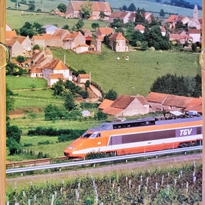 Vintage Railroad Poster Bundle, TGV and New York, New 20th Century ...
