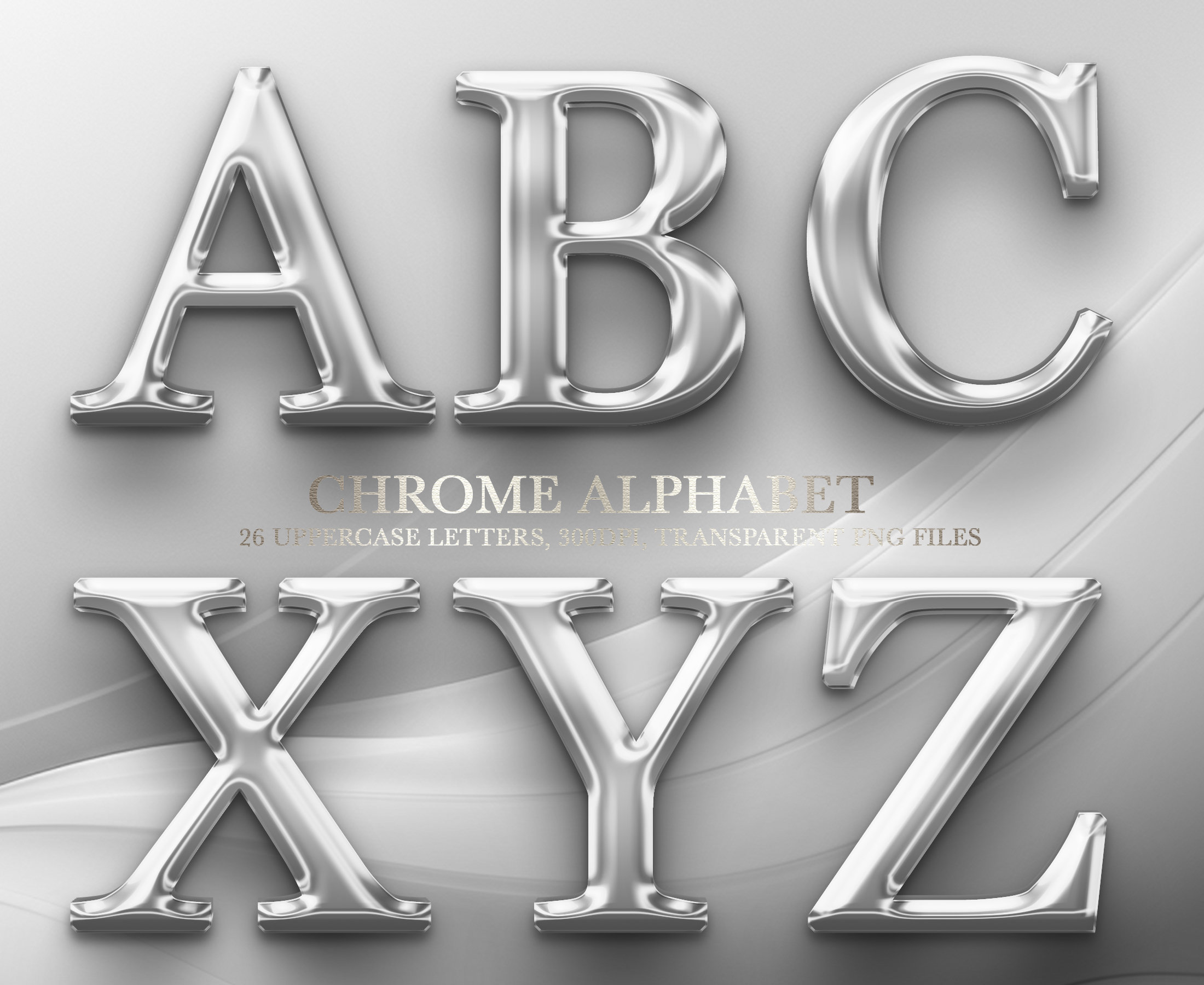 Chrome Alphabet Png,silver Chrome Letters PNG Clipart,metallic Letters,glam Alphabet Png,foil ...