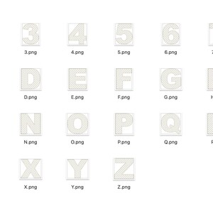 7 Sets Checkered Letters Clipart,sport Letters Png,checkered Font Png ...