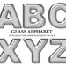 Transparent Glass Letters, Glass Alphabet, Glass PNG, Glass Clipart ...