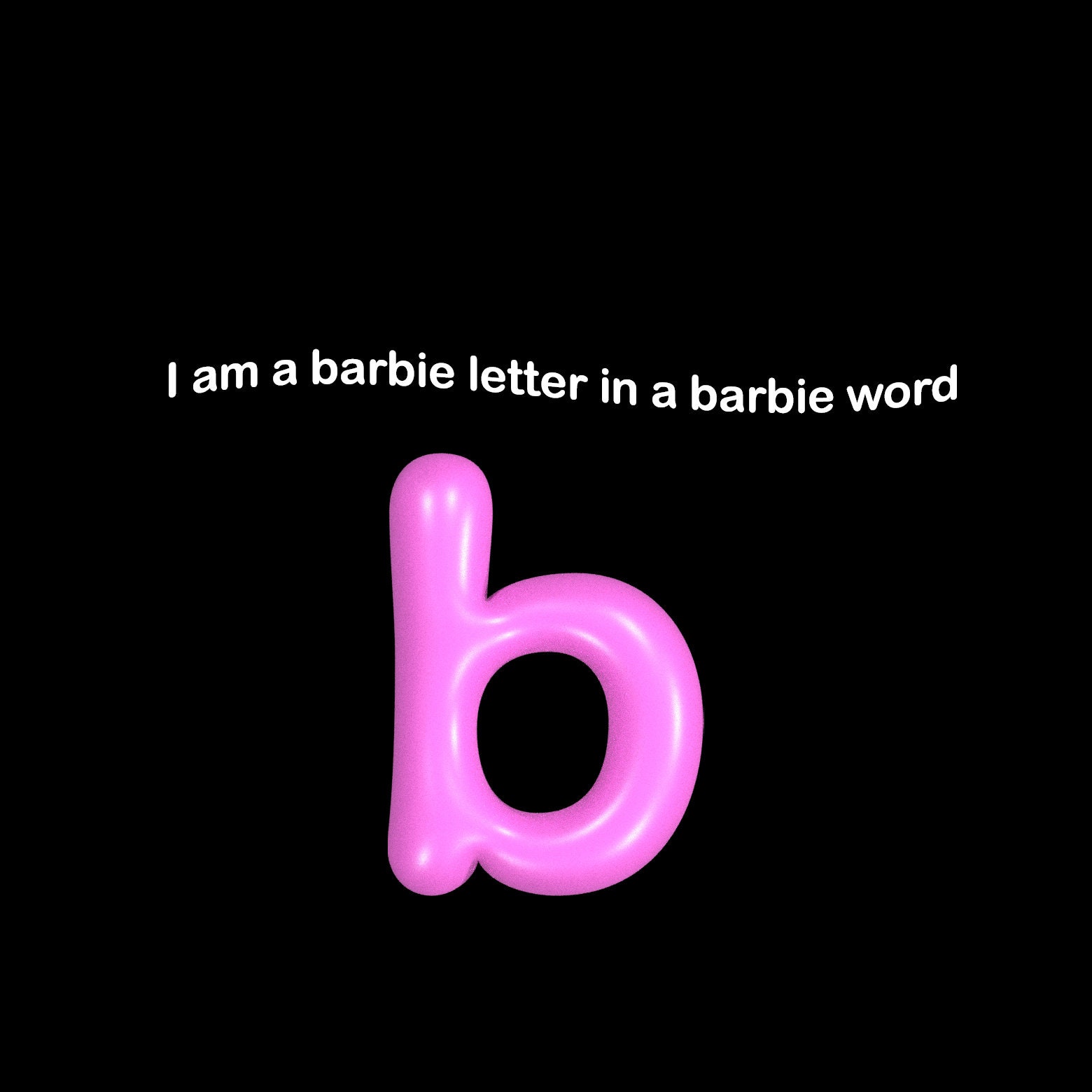 3D Inflated Doodle Letters,3d Inflated Puff Alphabet Clipart,3d Bubble ...