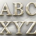 Chrome Alphabet Png,gold Chrome Letters PNG Clipart,metallic Letters ...