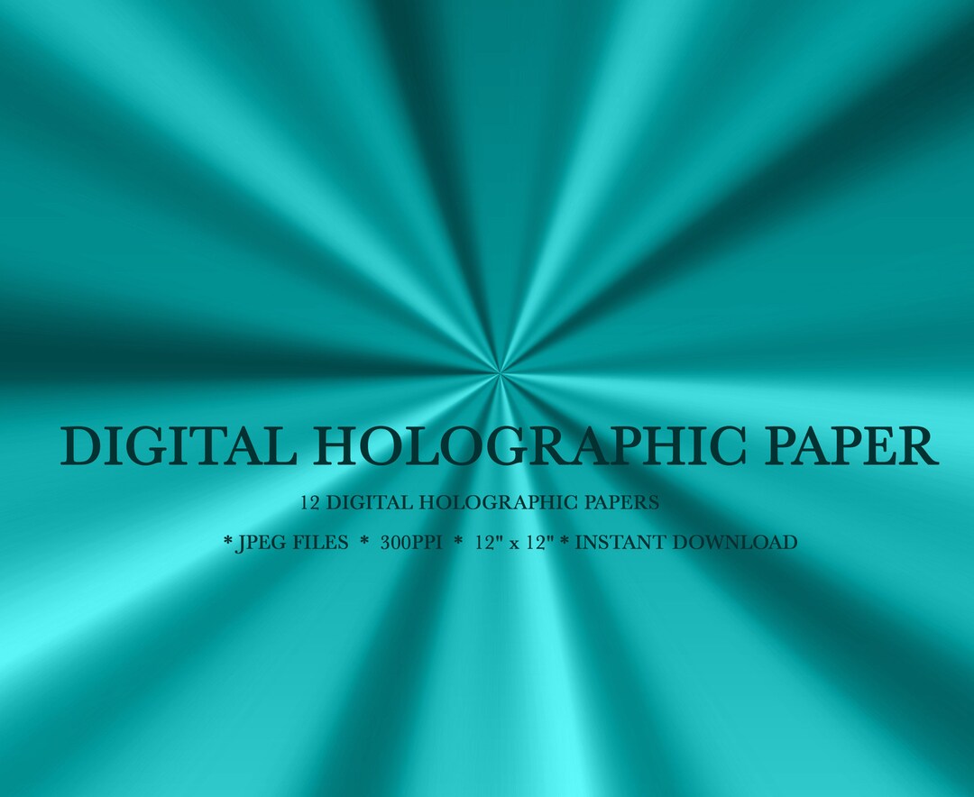 Digital Holographic Paper, Holographic Background, Online Use ...