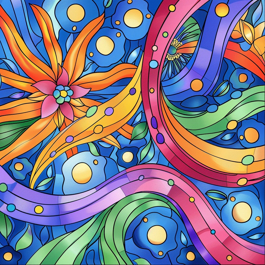 100 Page Zen Pattern Coloring Book Childrens Adult Volume 1 8.5x11 PDF ...