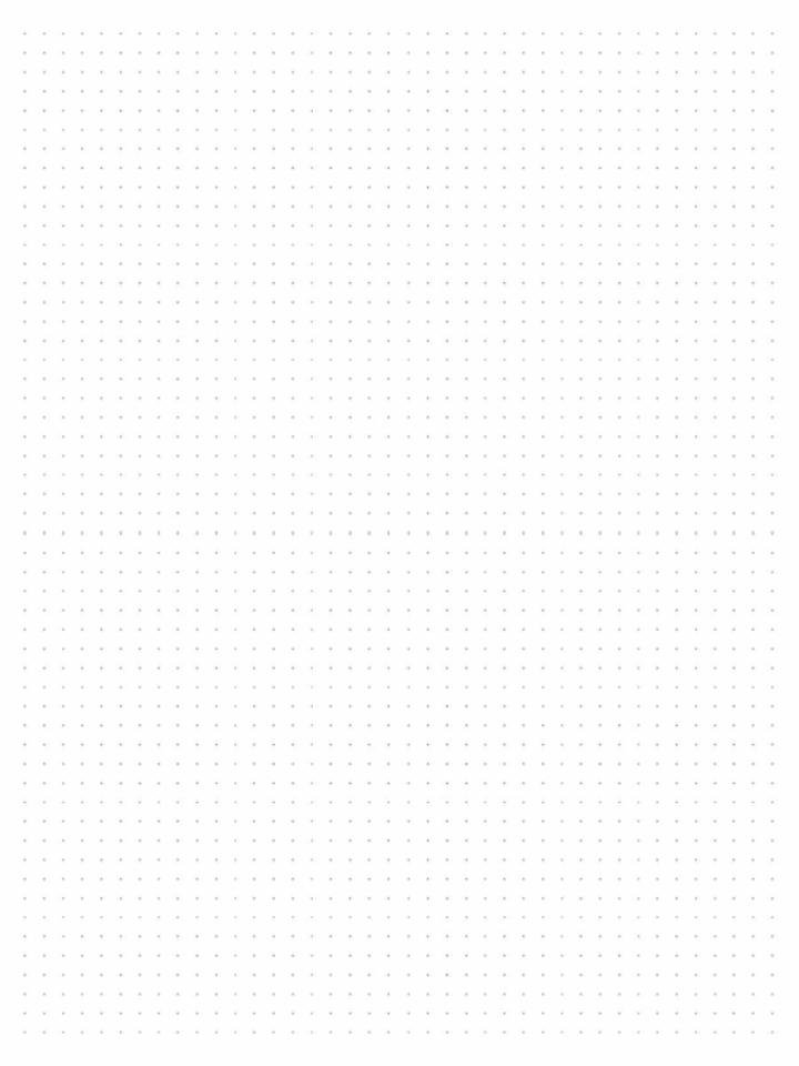 100 Page Dot Paper 8.5"x11" PDF Page Printable - Etsy
