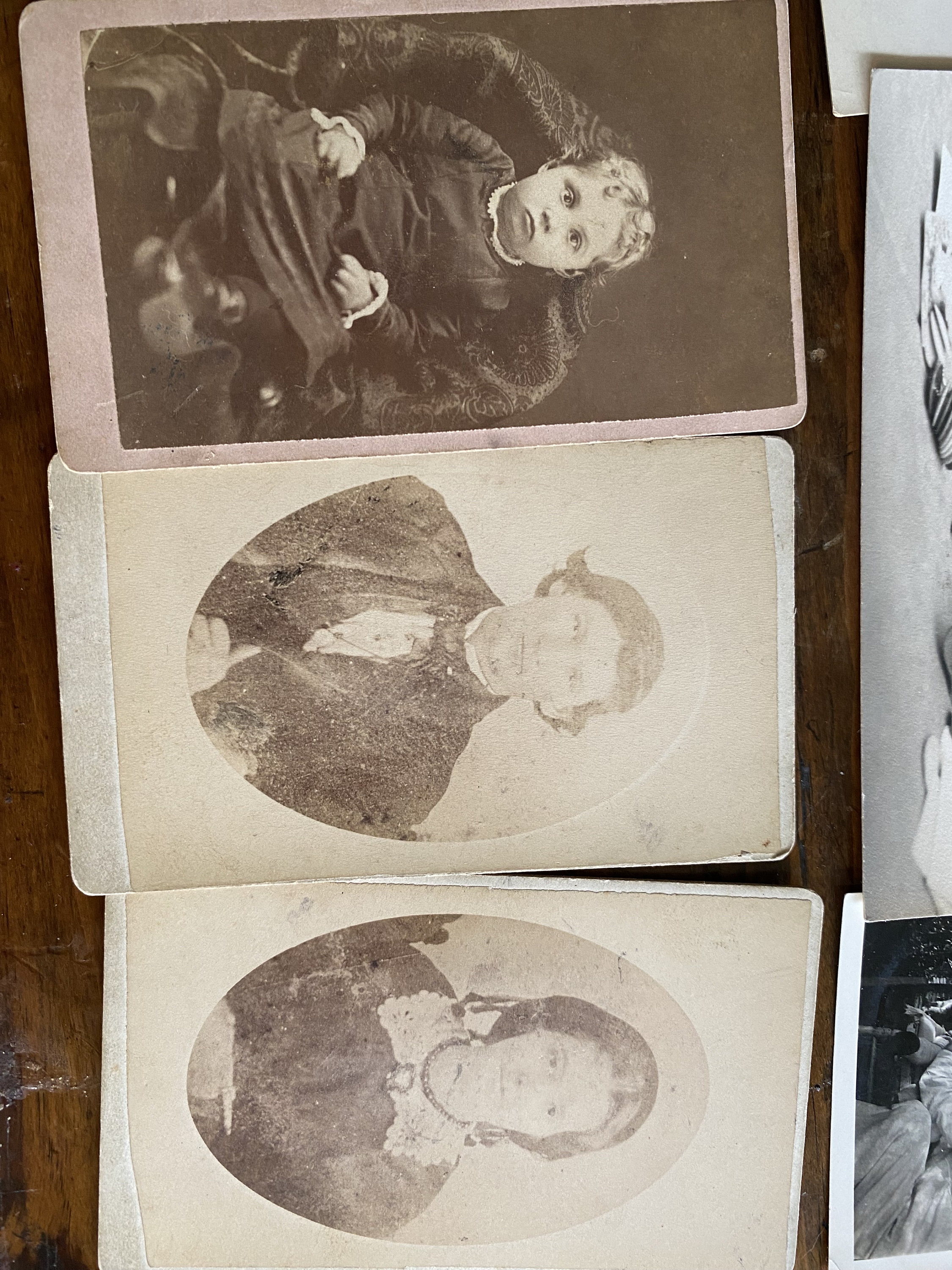12 Antique Cabinet Cards, Postcards and Picture - Families and Kids ...