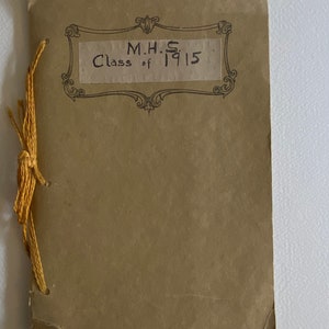 High School Yearbook 1915 Morgan High School Minnesota - Etsy