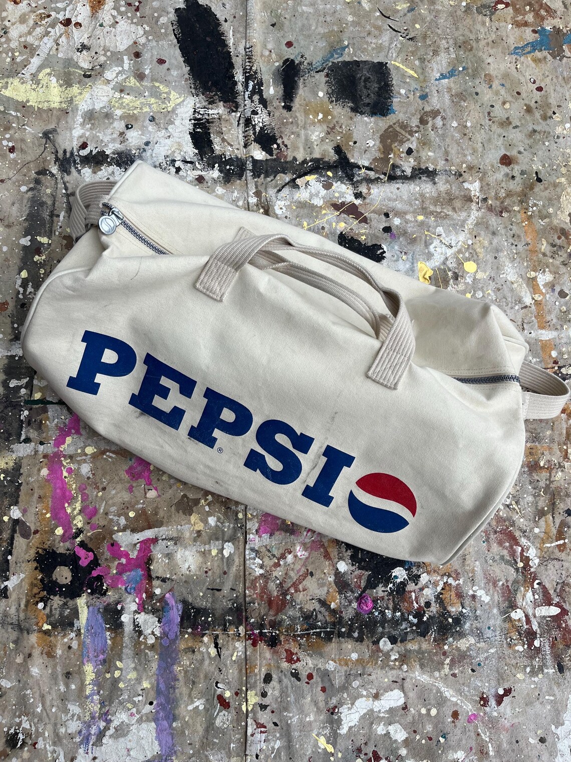 Vintage Pepsi Duffel Bag - Etsy