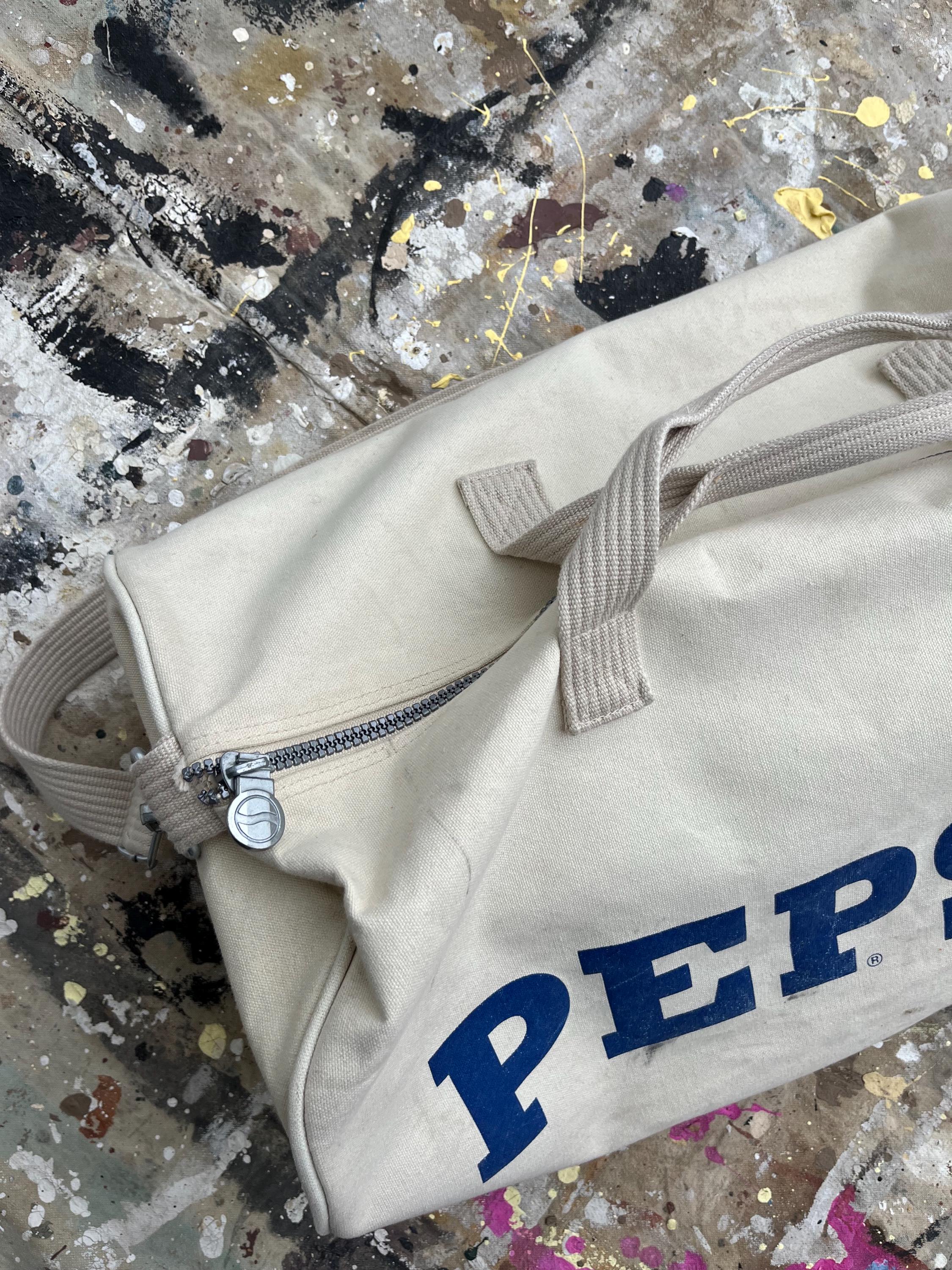 Vintage Pepsi Duffel Bag - Etsy