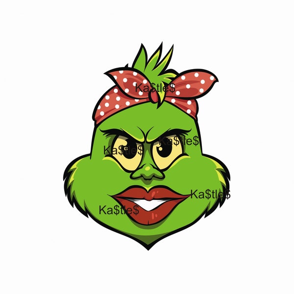 Female Grinch - Etsy