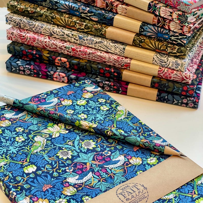 Notebook Fabric - Etsy
