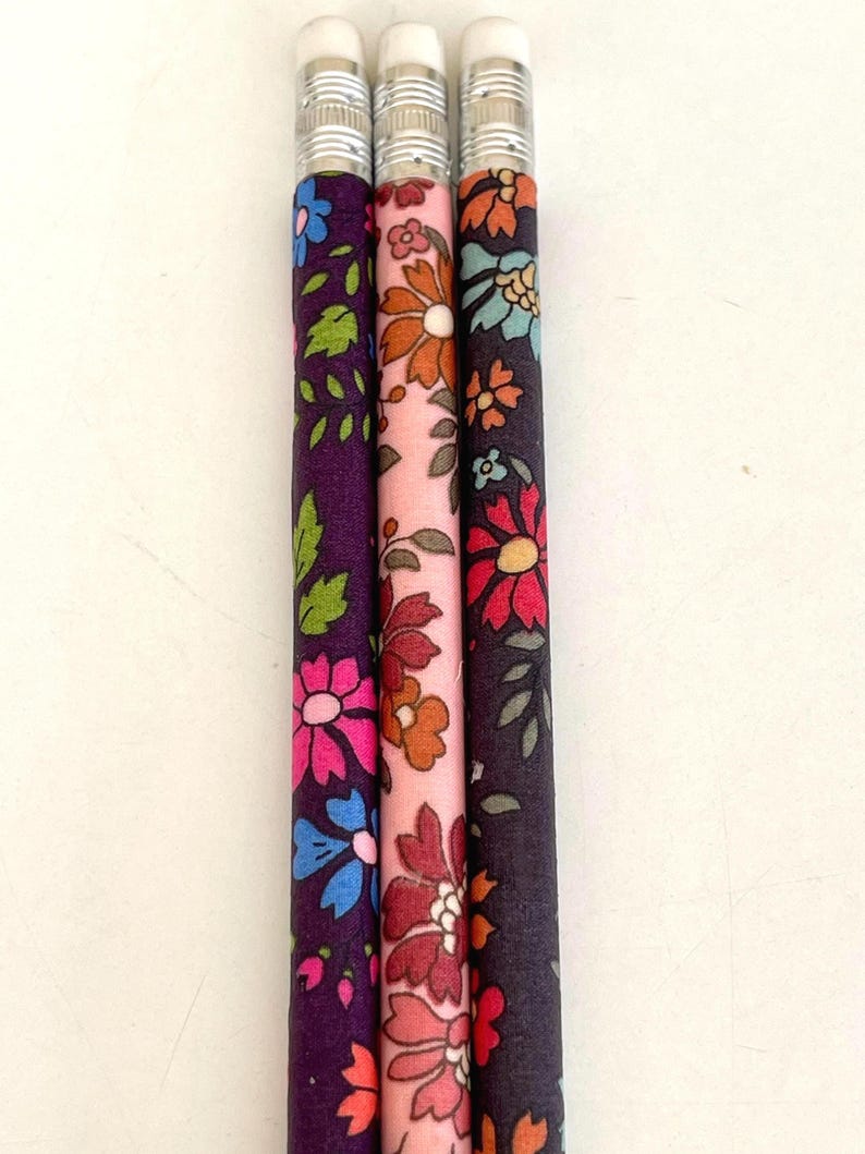 Liberty Pencils, Beautiful Pencils, Liberty of London Gift, Liberty of ...