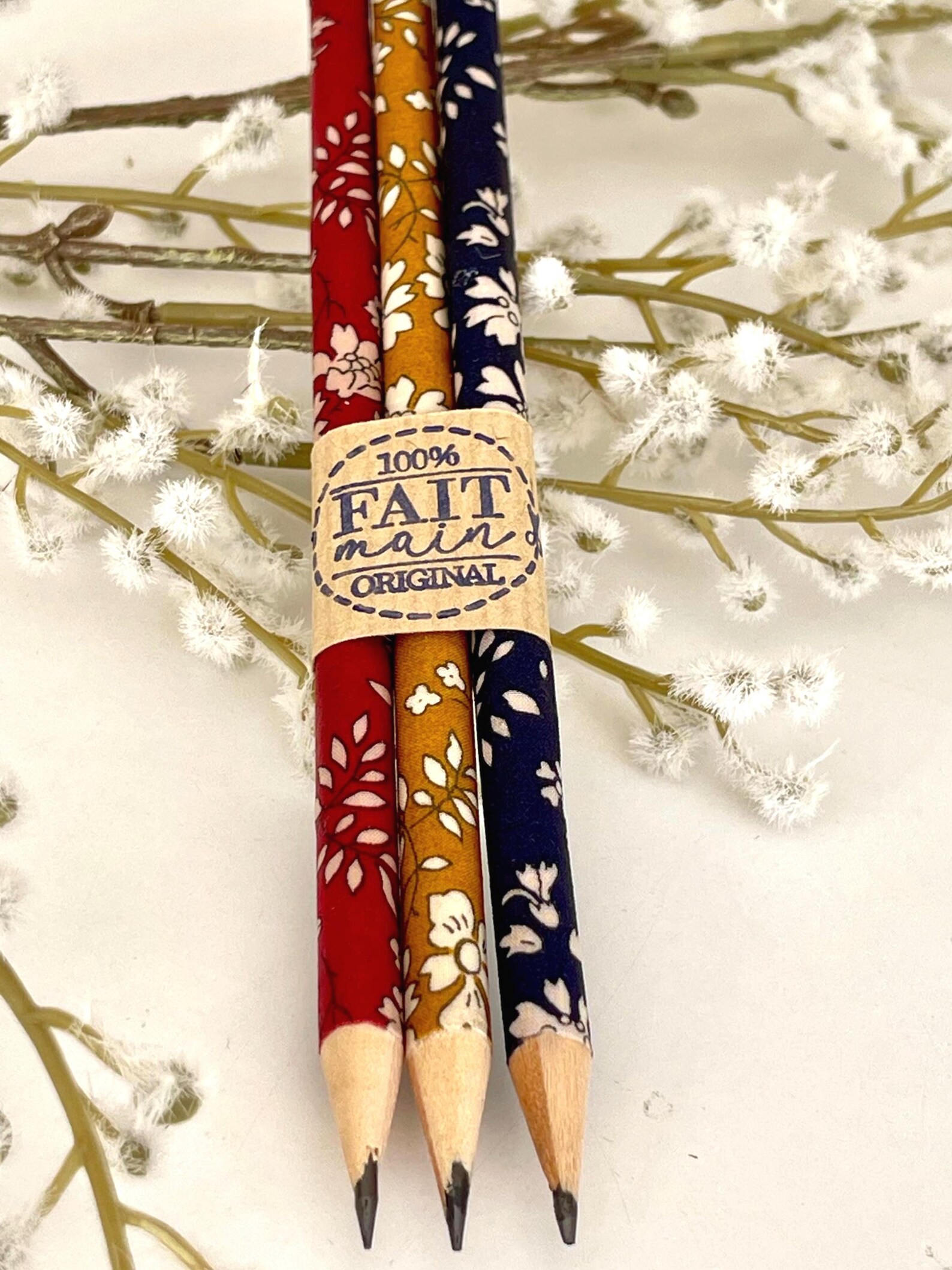 Liberty Pencils, Beautiful Pencils, Liberty of London Gift, Liberty of ...