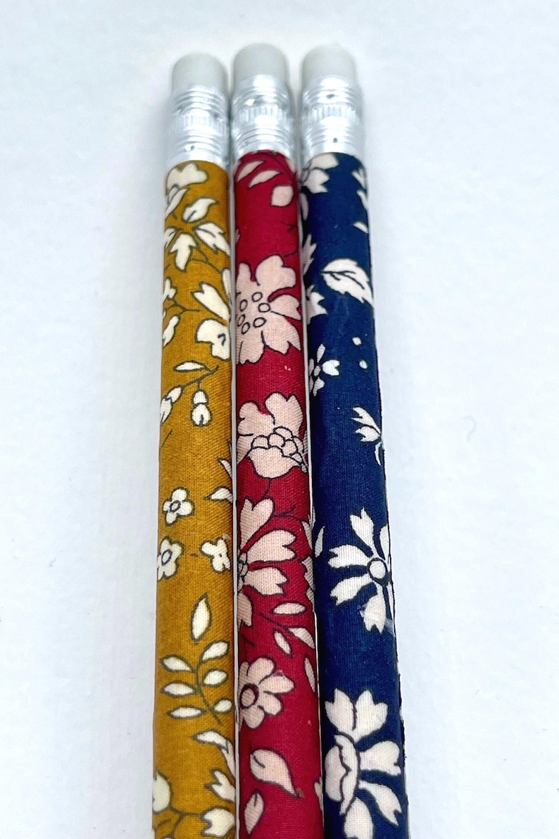 Liberty Pencils, Beautiful Pencils, Liberty of London Gift, Liberty of ...