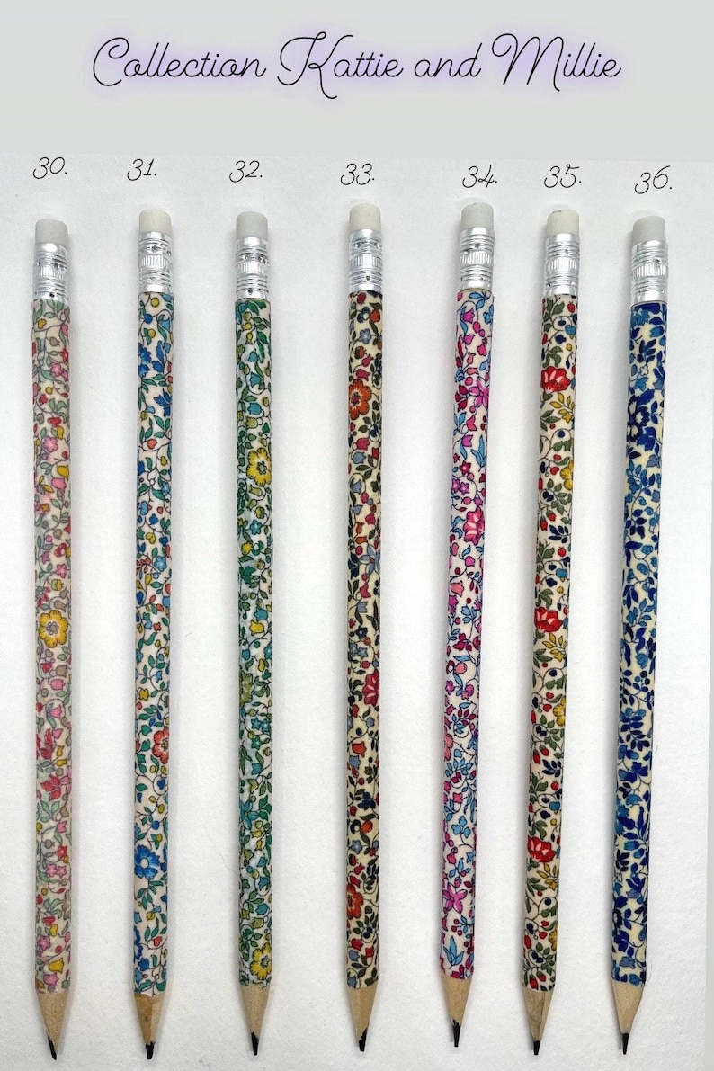 Pencil, Personalized Pencil, Liberty Pencil, Liberty of London ...