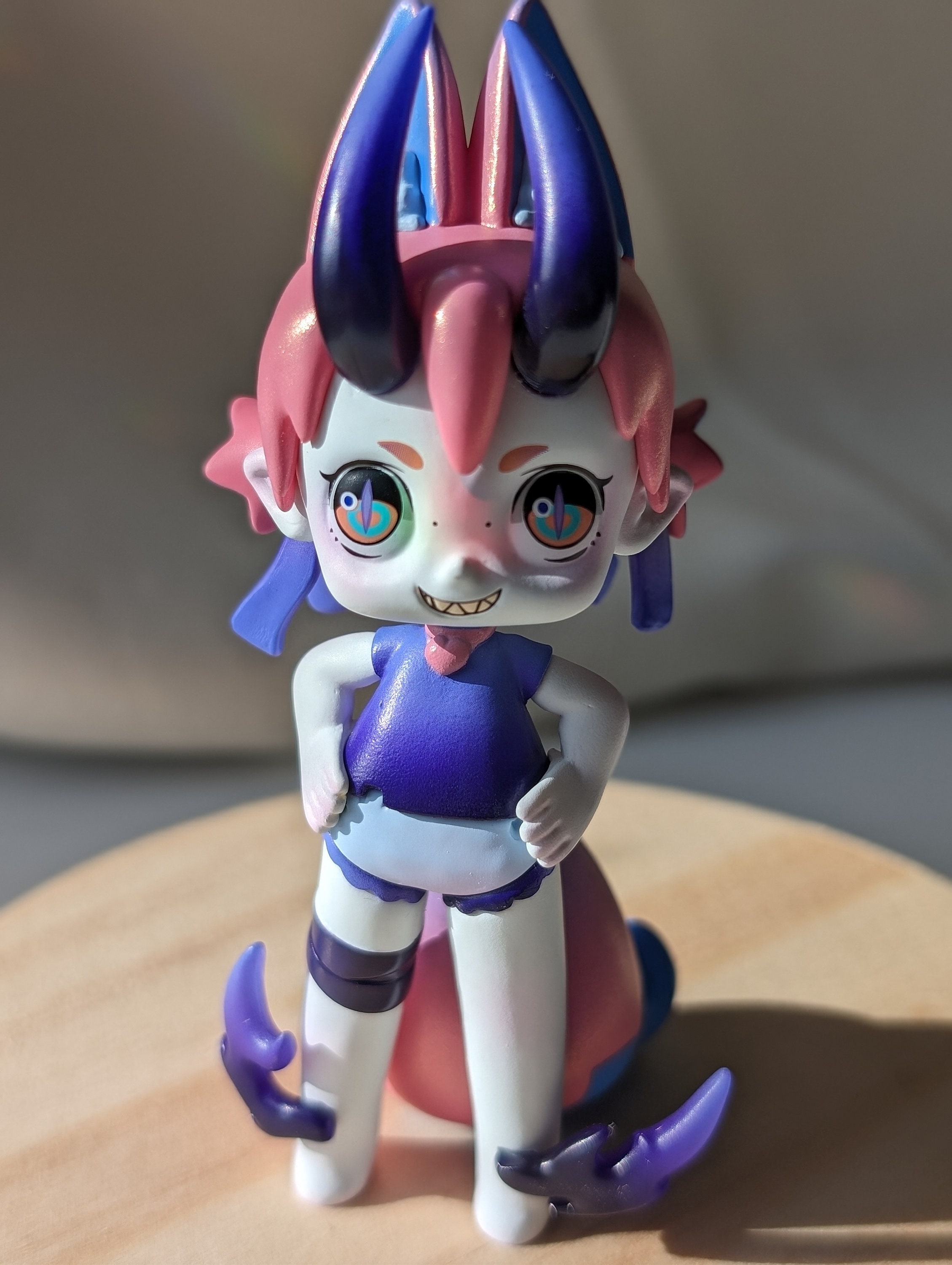 Red Lotus Fox From the Fox Journey Blindbox Series - Etsy