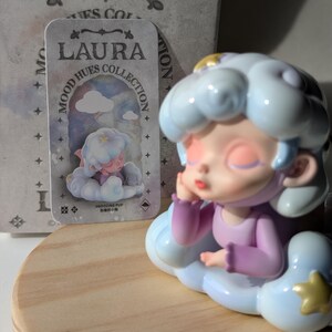 Snoozing Pup From Laura Mood Hue Blindbox Series - Etsy