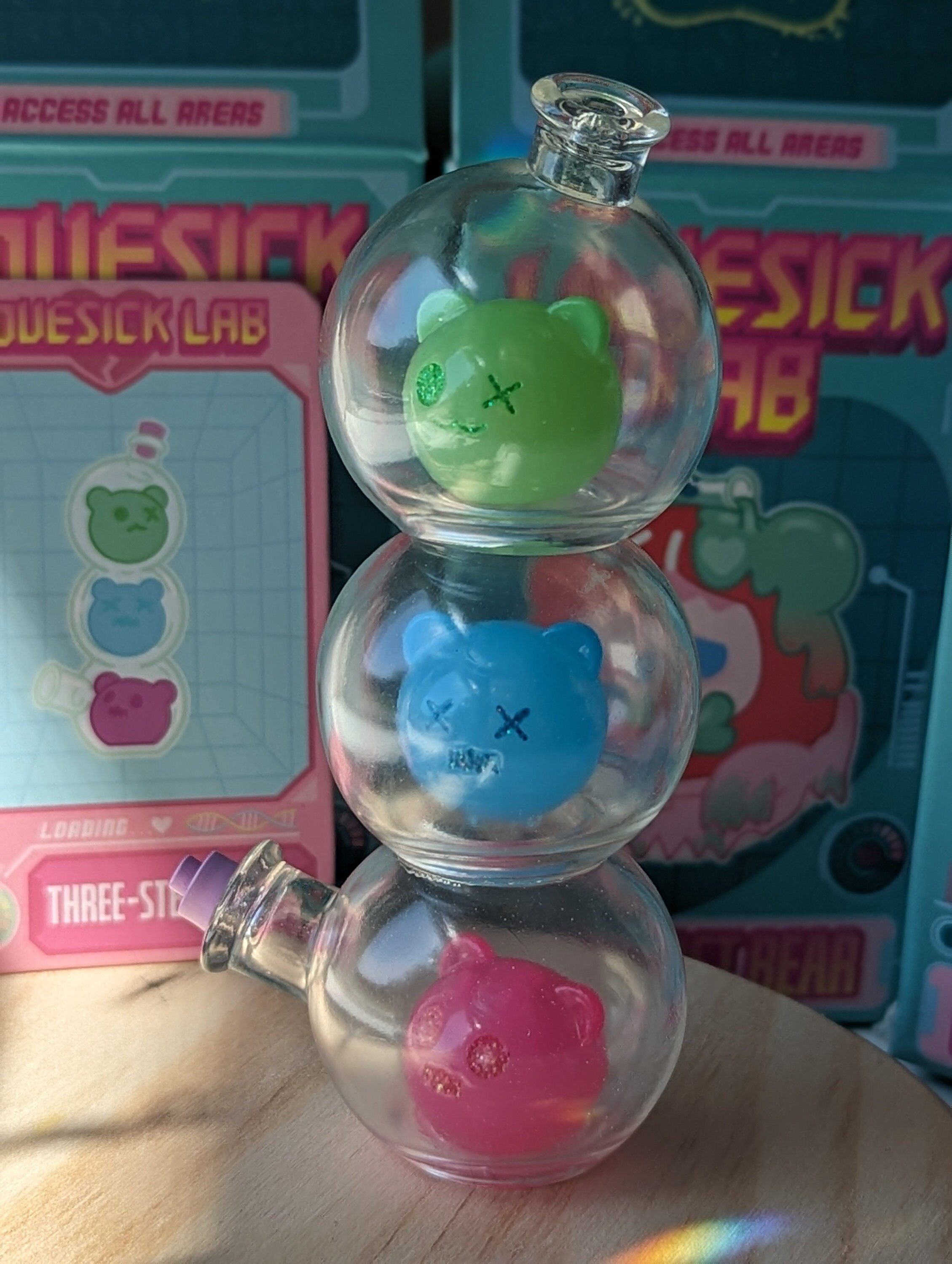 Three Step Potion Figure From Shinwoo Lovesick Lab Blindbox - Etsy