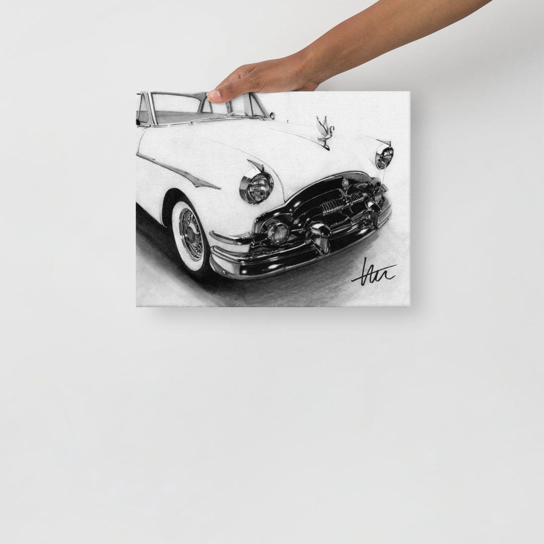 1953-packard-clipper Thin Canvas - Etsy