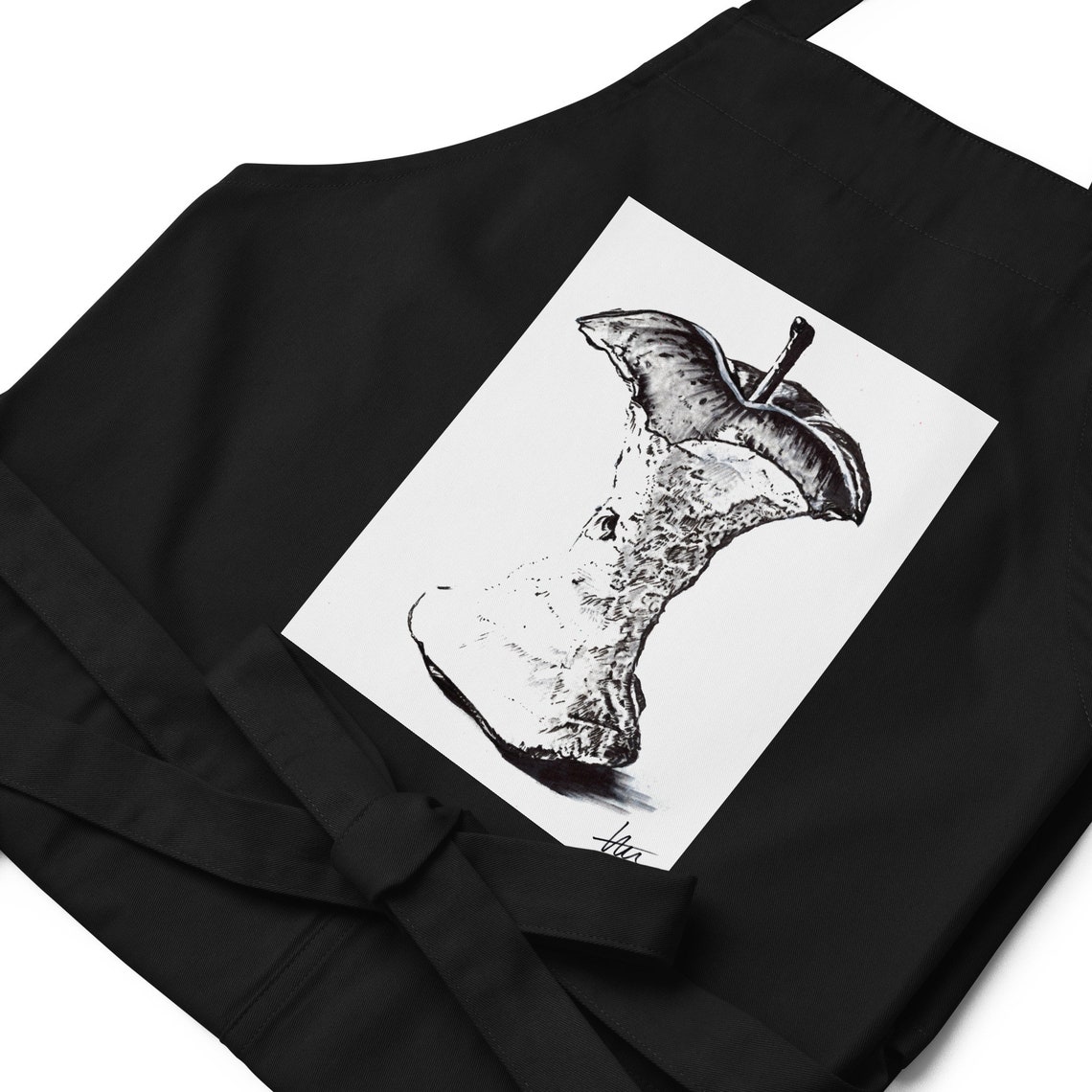 Apple Organic Cotton Apron - Etsy