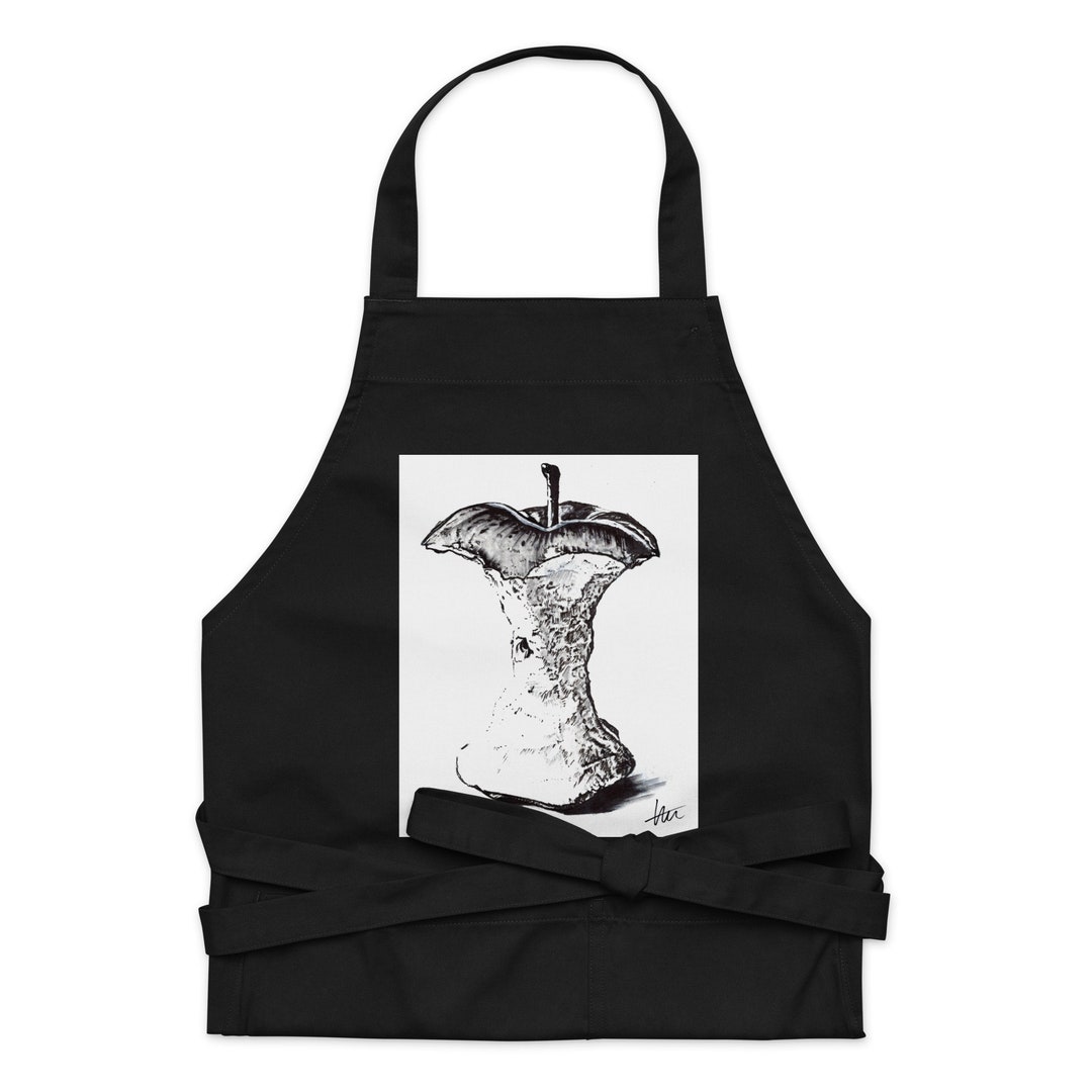 Apple Organic Cotton Apron - Etsy