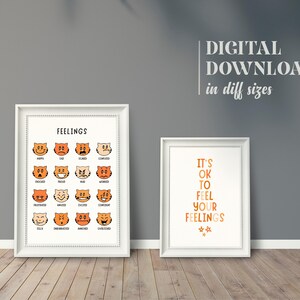 Feelings Poster, Emotion Poster, Feelings Chart, Educational Posters ...