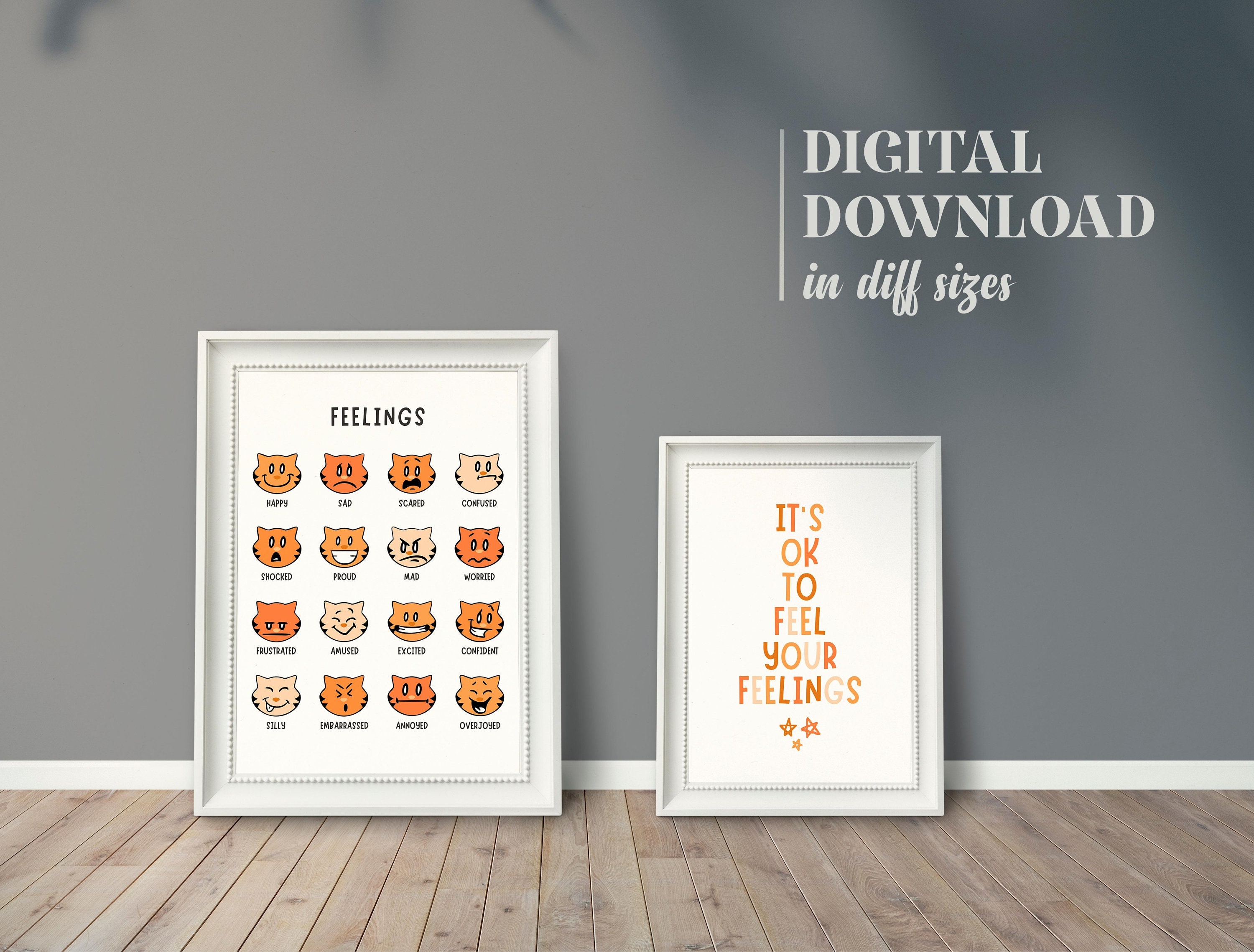 Feelings Poster, Emotion Poster, Feelings Chart, Educational Posters ...