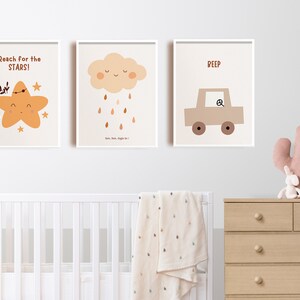 Boho Educational Poster for Toddlers and Kids Playroom Decor Printable ...