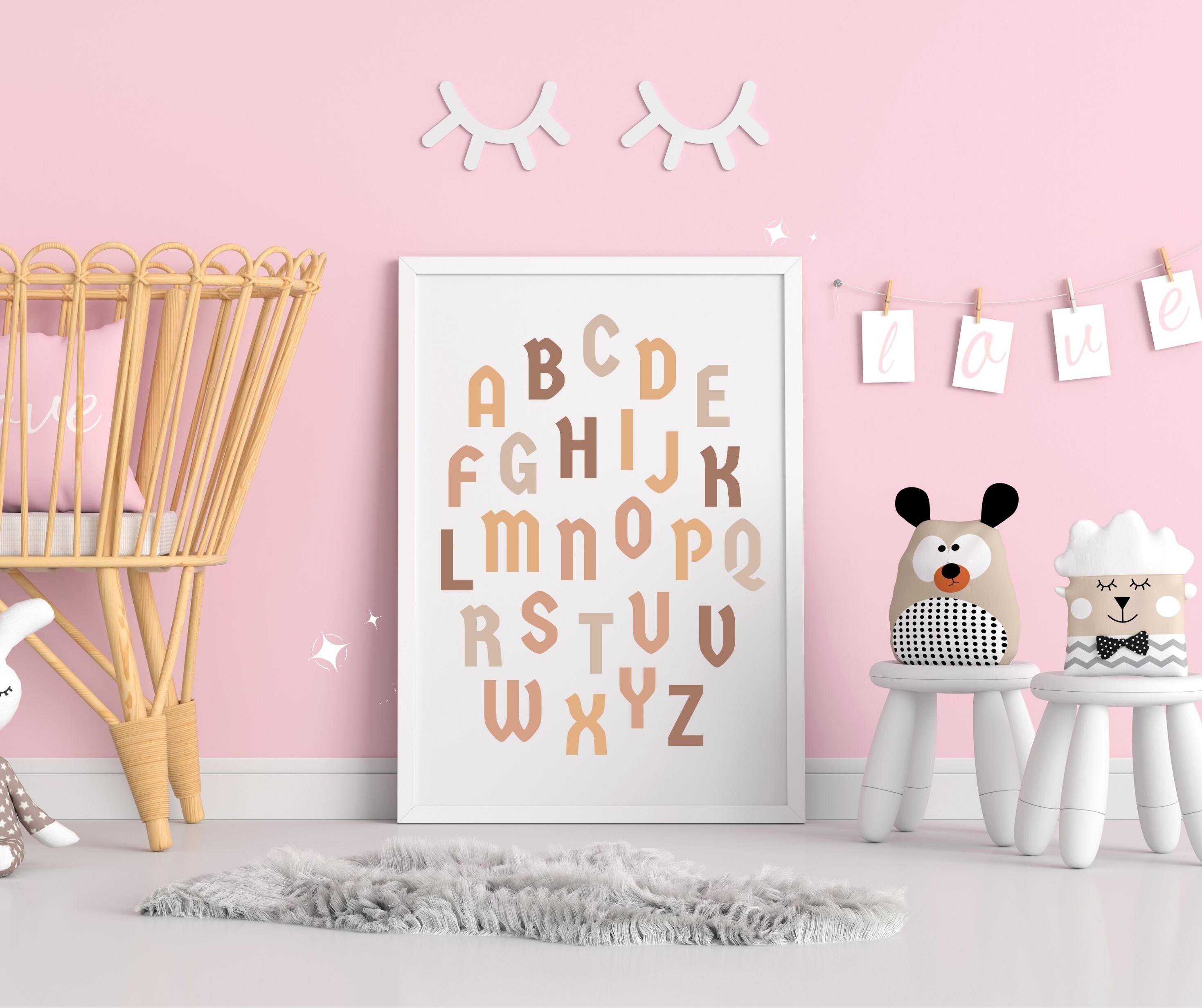 Boho Educational Poster for Toddlers and Kids Playroom Decor Printable ...