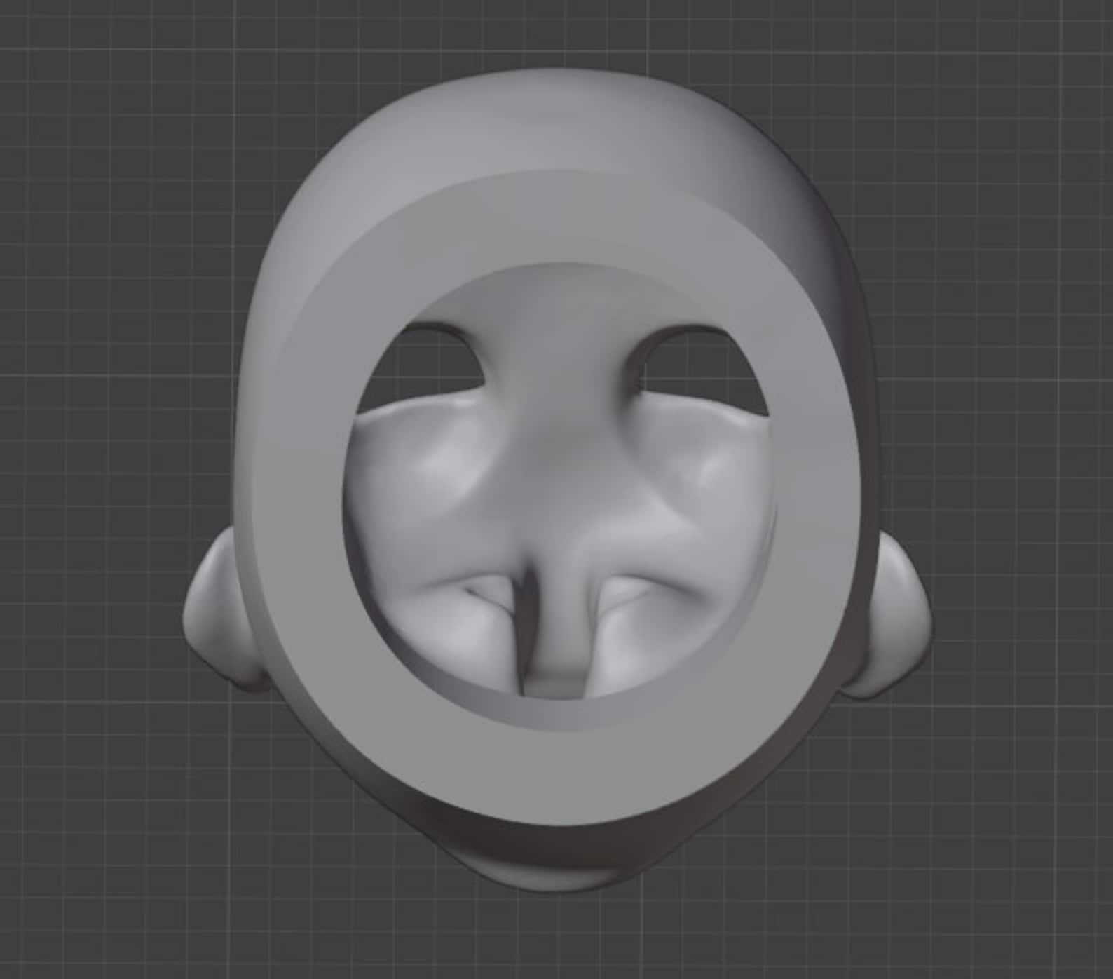 3d Digital File Kid Head for Bjd Doll for 3d Printing STL/OBJ Files ...