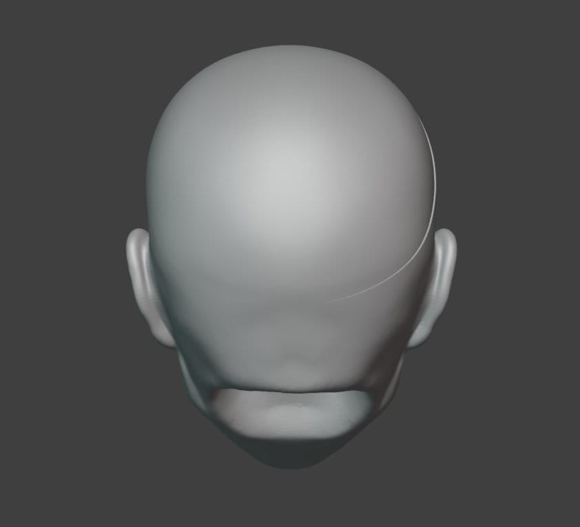 3d Model Asian Man Head for Bjd Doll for 3d Printing STL/OBJ Files ...